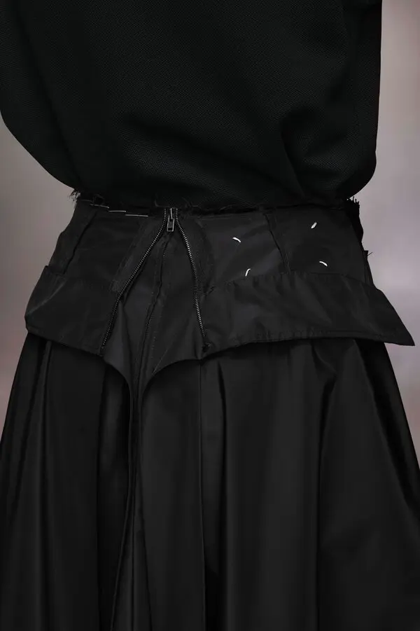 MAISON MARGIELA Layered Midi Skirt