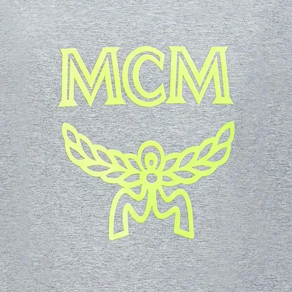 Mcm Letter Printed Pattern T-shirt