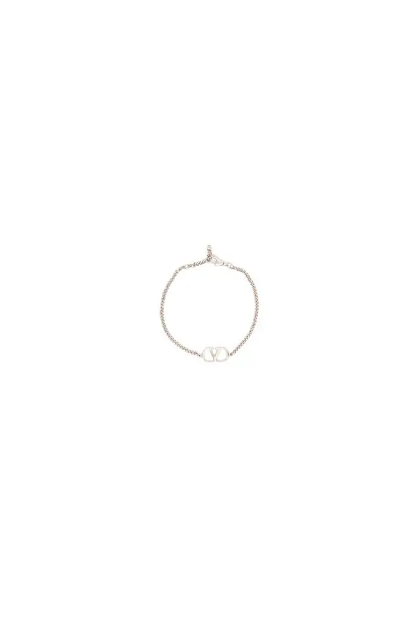 Valentino Garavani Vlogo Signature Chain Bracelet - Yellow
