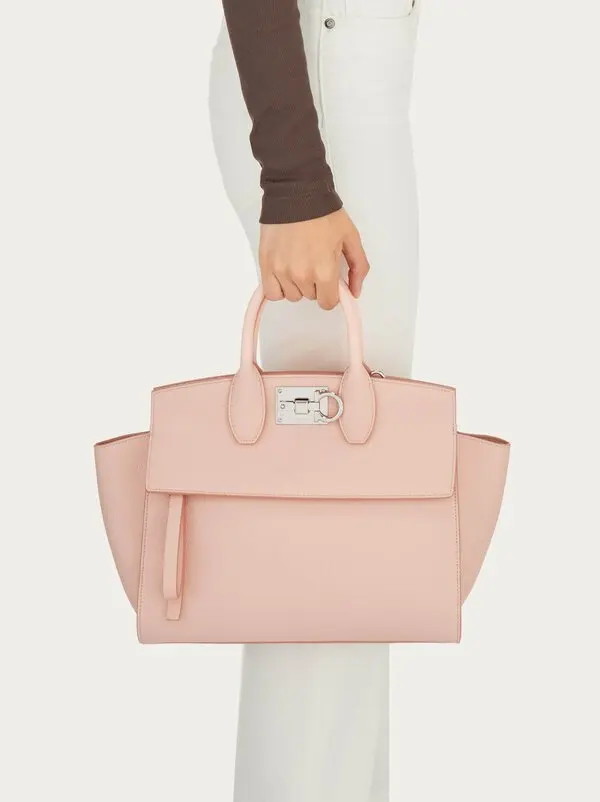 FERRAGAMO Studio Soft Logo Shoulder Bag