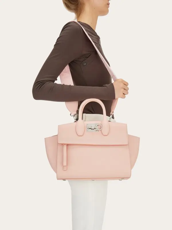 FERRAGAMO Studio Soft Logo Shoulder Bag