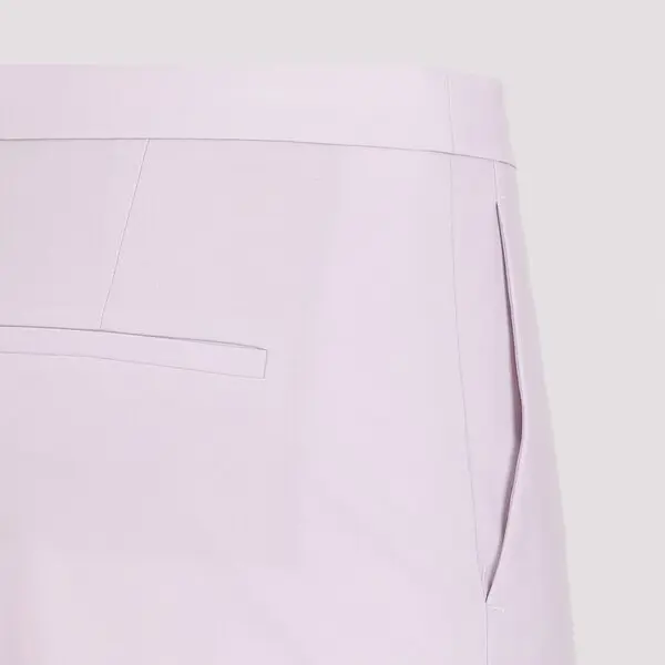 Theory Pressed-crease Flared Trousers - Purple