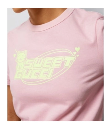 Gucci Logo Printed Crewneck T-shirt