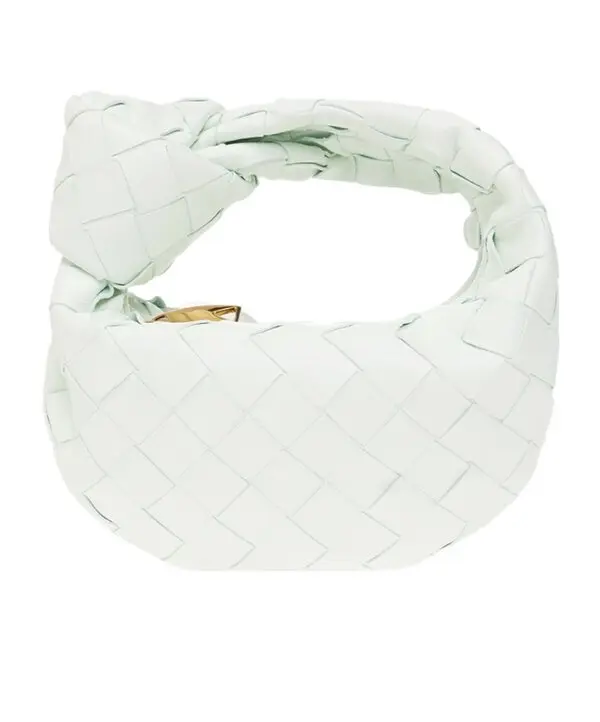 Bottega Veneta Candy Jodie Knitted Handbag - Glacier