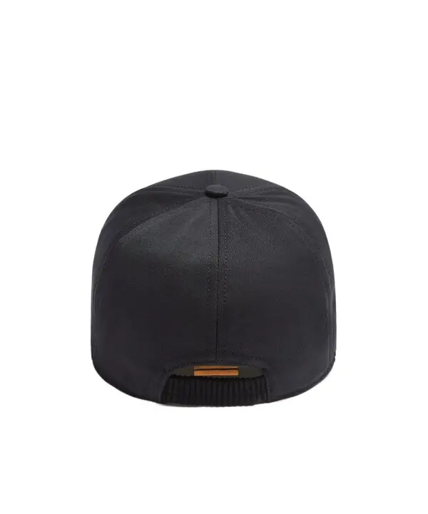 Zegna Embossed Logo Baseball Cap