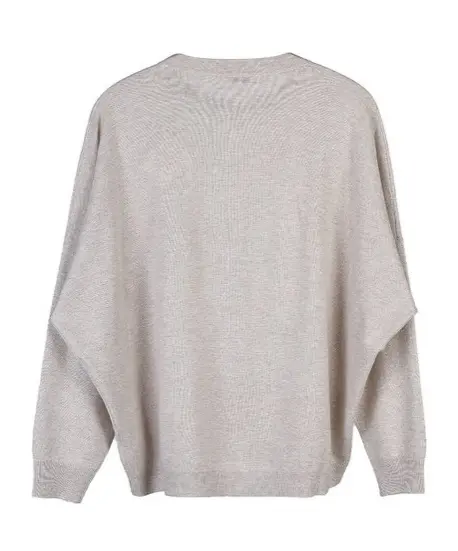 Brunello Cucinelli Long Sleeve Crew Neck Sweater