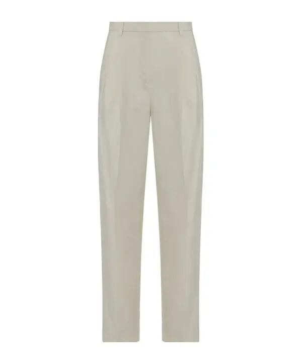 TOTEME Tailored Pressed Crease Pants - No