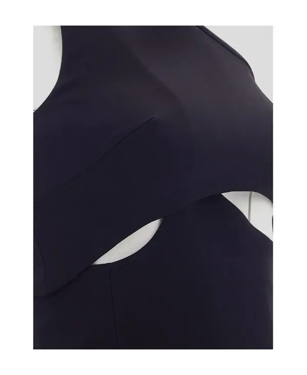 Givenchy One-shoulder Cut-out Mini Dress