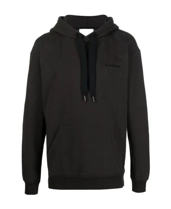Isabel Marant Étoile Embroidered Logo Drawstring Hoodie