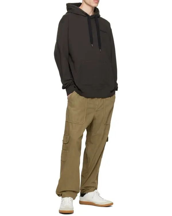 Isabel Marant Étoile Embroidered Logo Drawstring Hoodie