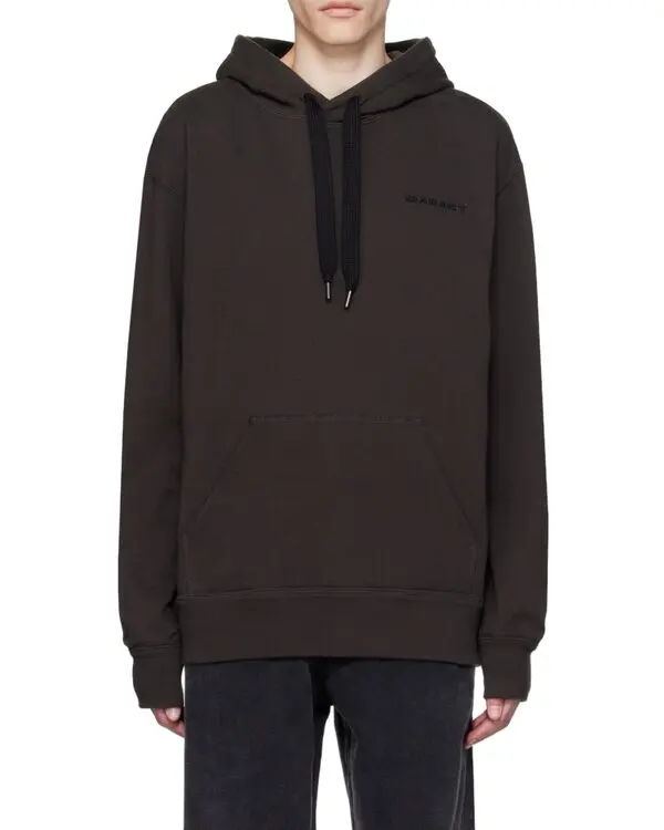 Isabel Marant Étoile Embroidered Logo Drawstring Hoodie