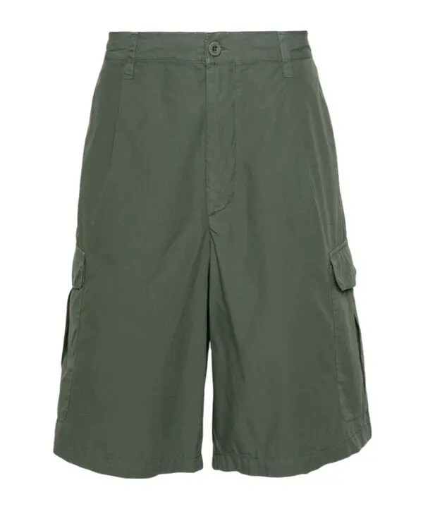 Emporio Armani Sustainable Collection Cargo Shorts - Black
