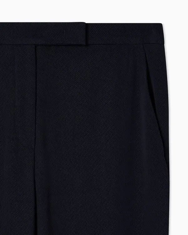 Emporio Armani Tailored Twill Trousers
