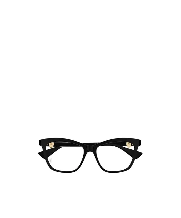 Cartier Cat-eye Frame Glasses - Black