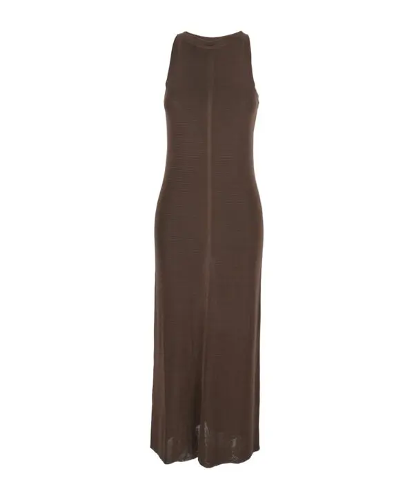 Loulou De Saison Pablo Sleeveless Sheath Dress - Brown