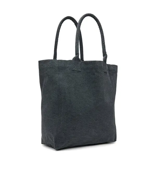Isabel Marant Étoile Yenky Logo Printed Tote Bag - Black
