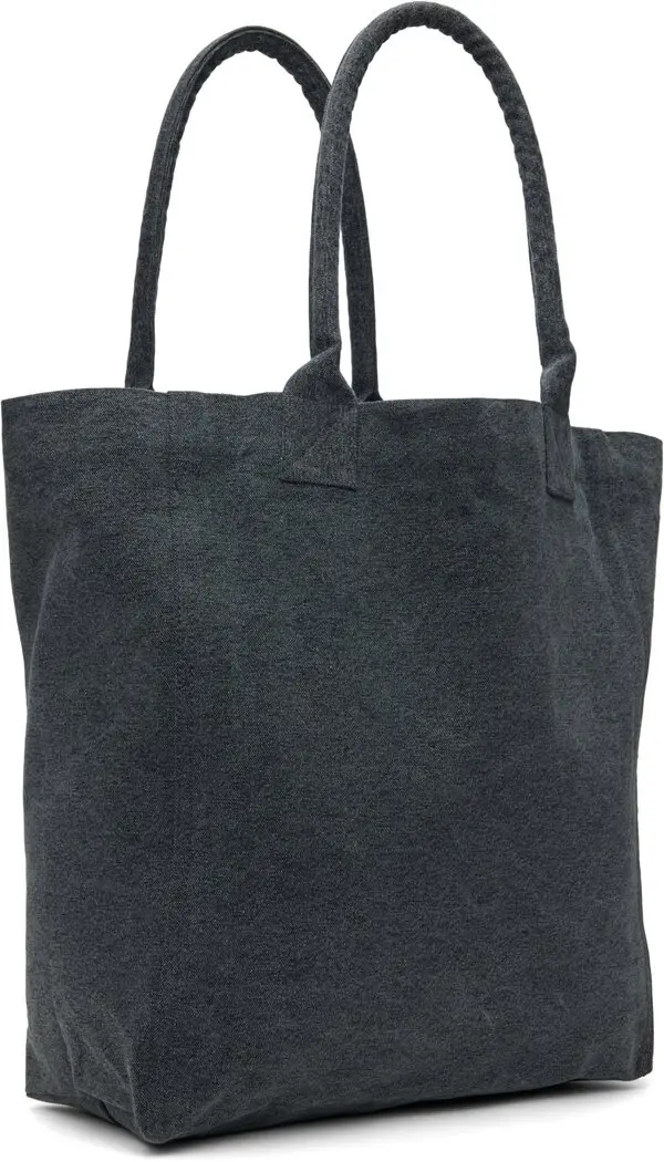 Isabel Marant Étoile Yenky Logo Printed Tote Bag - Black