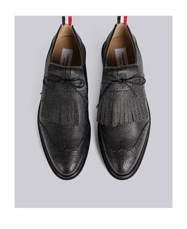 Thom Browne Tassel-trimmed Leather Brogues