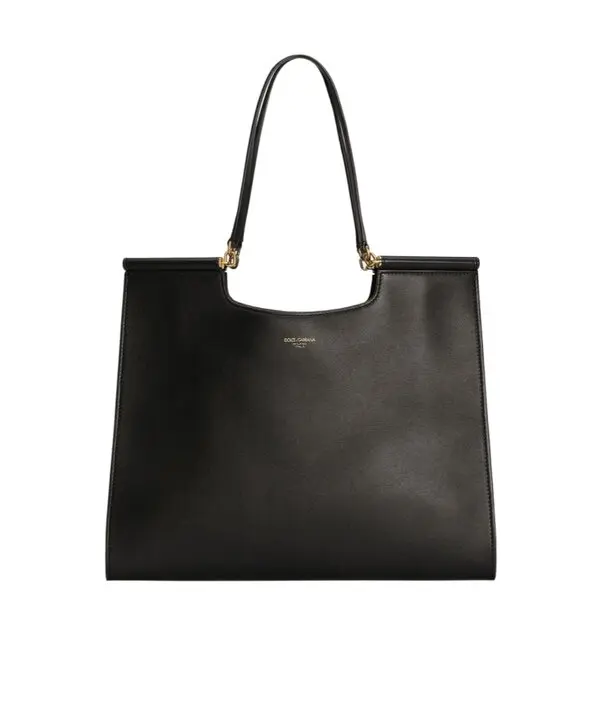 Dolce & Gabbana Large Sicily Shopper Bag - Black