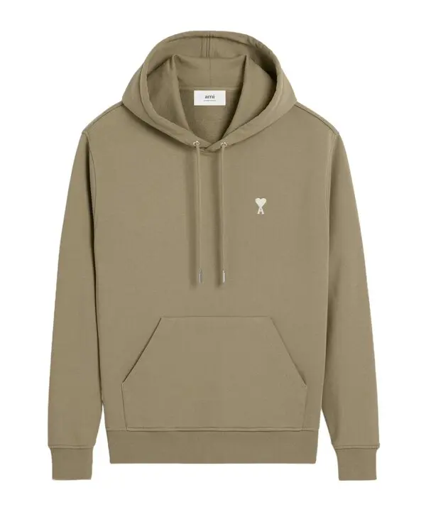 AMI Paris De Coeur Drawstring Hoodie