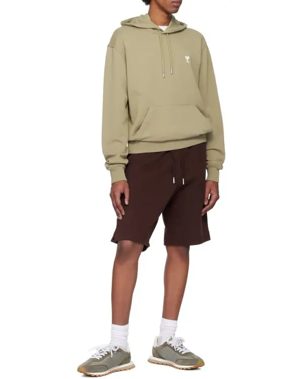 AMI Paris De Coeur Drawstring Hoodie