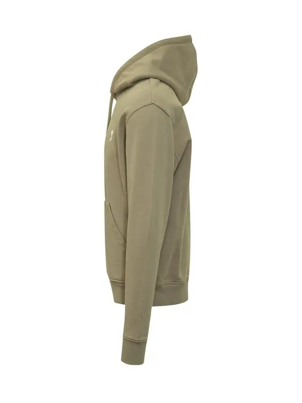 AMI Paris De Coeur Drawstring Hoodie