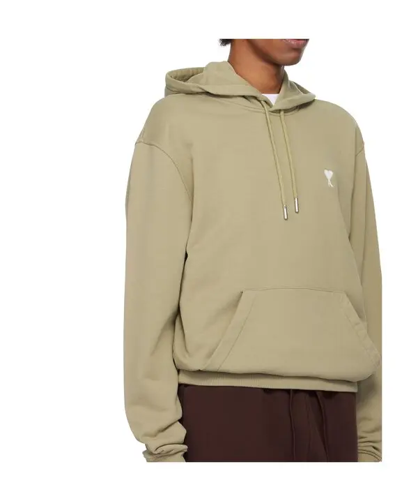 AMI Paris De Coeur Drawstring Hoodie