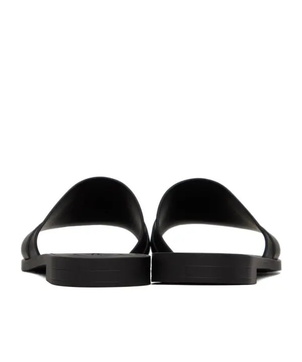 Moncler Bell Slip-on Sliders - Black