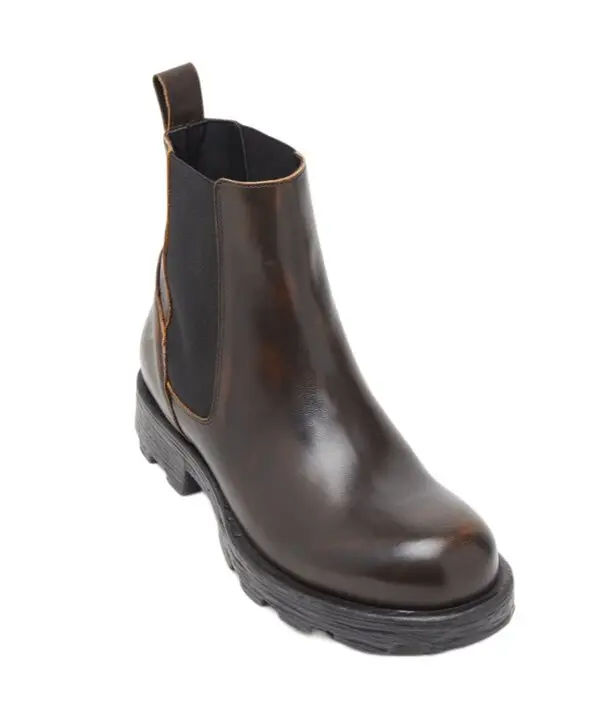 DIESEL® D-hammer Round Toe Chelsea Boots - Brown