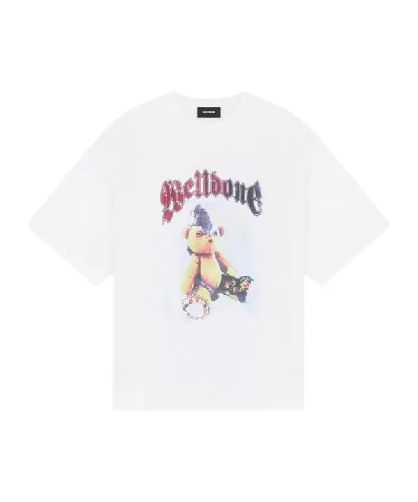 We11Done Logo Print T-shirt - Multicolor