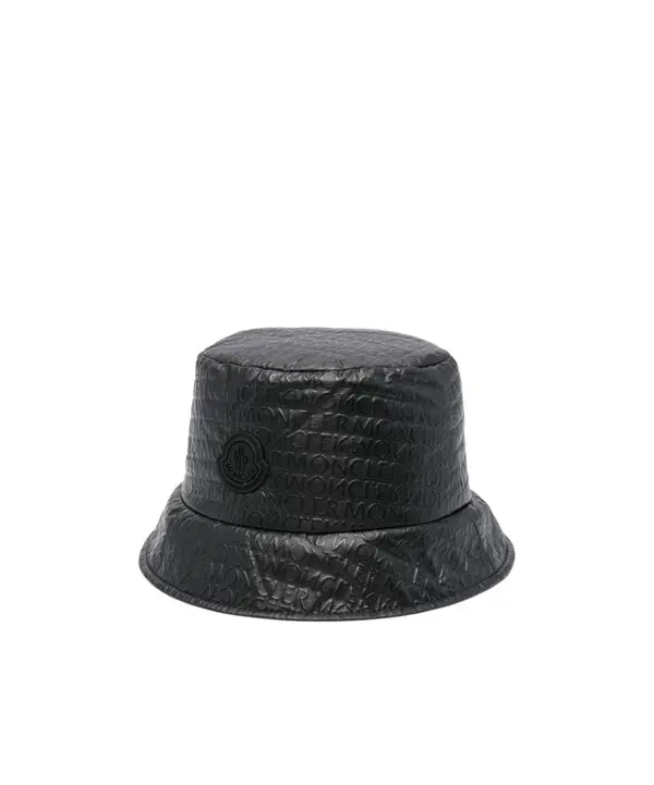 Moncler Reversible Padded Bucket Hat - Black