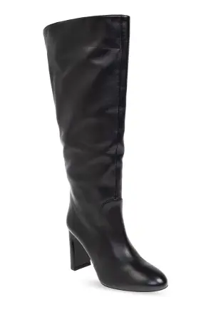 STUART WEITZMAN Round Toe Block Heel Boots