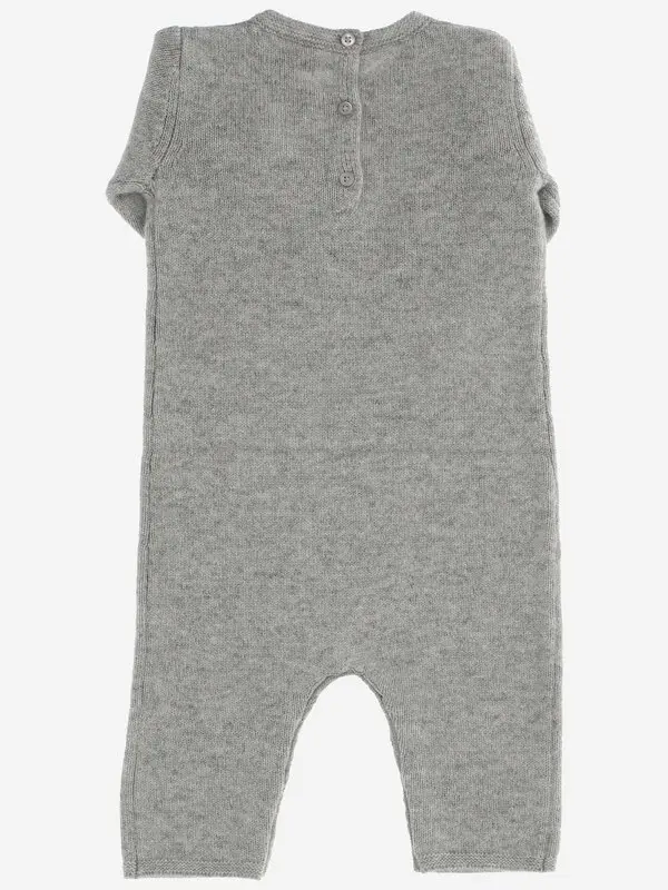Bonpoint Round Neck Cashmere Jumpsuit