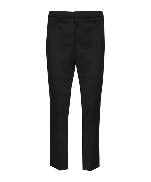 DONDUP Gaubert Slim Fit Trousers - Black