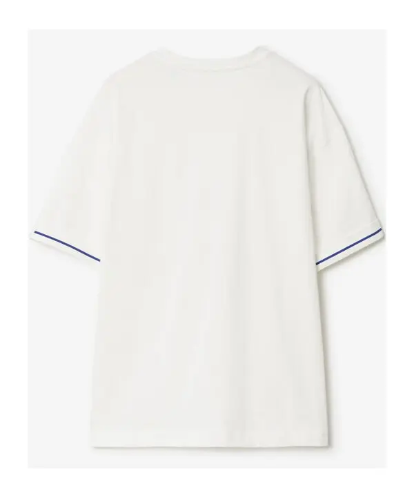 Burberry Embroidered Crewneck T-shirt