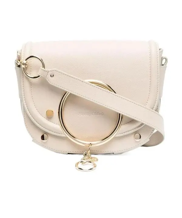 See By Chloé Mara Strapped Shoulder Bag - Nude