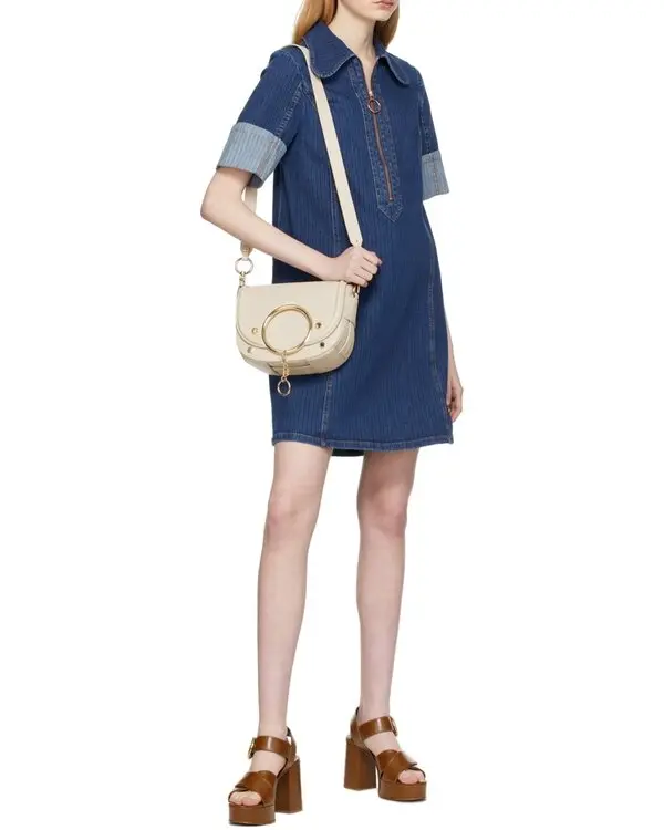 See By Chloé Mara Strapped Shoulder Bag - Nude