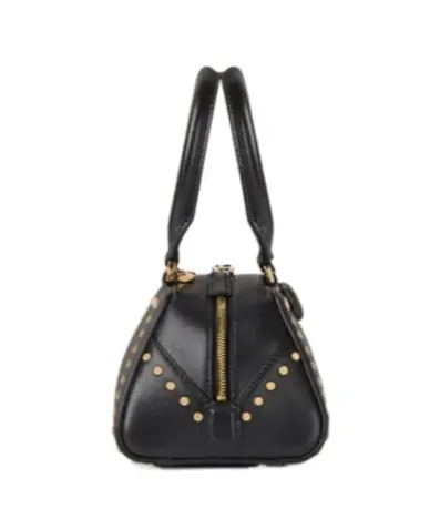 Givenchy Mini Antigona East-west Top Handle Bag With Studs - Black