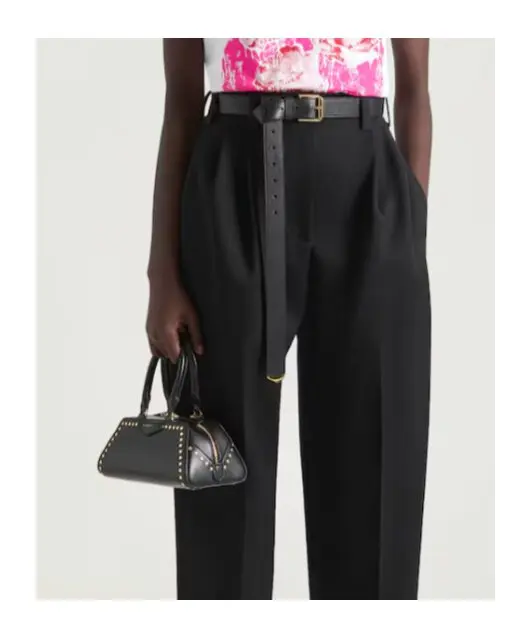 Givenchy Mini Antigona East-west Top Handle Bag With Studs - Black
