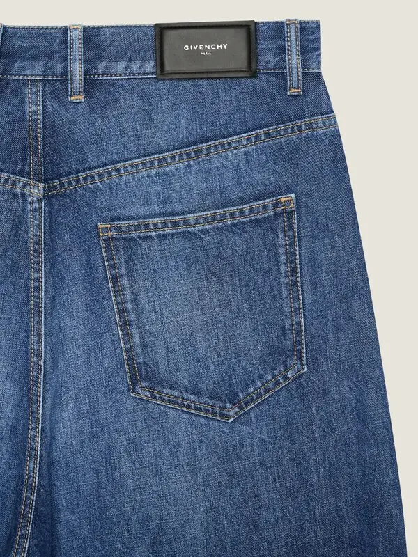 Givenchy Wide-leg Jeans - Dark Blue