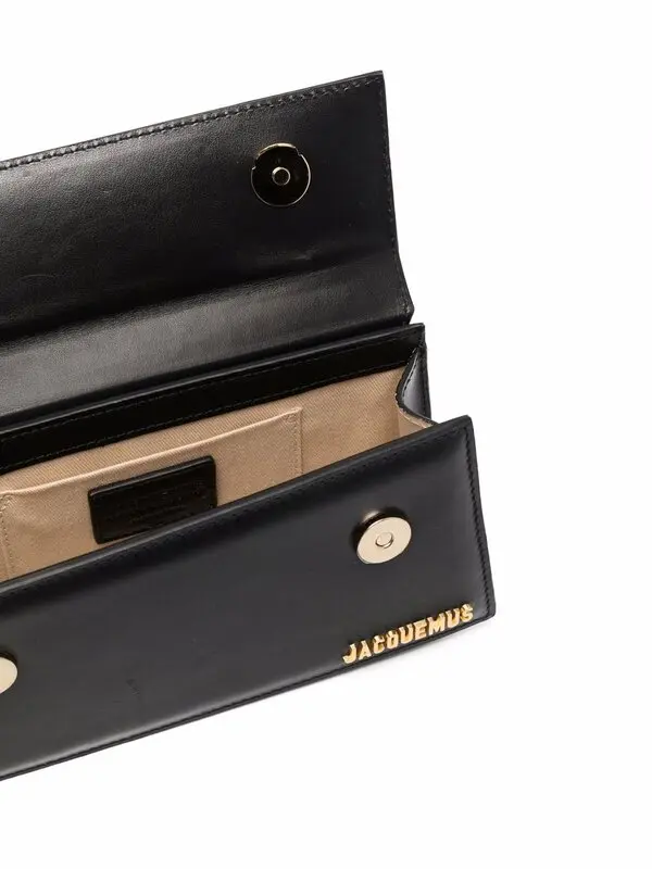 Jacquemus Le Chiquito Foldover Long Tote Bag - Black