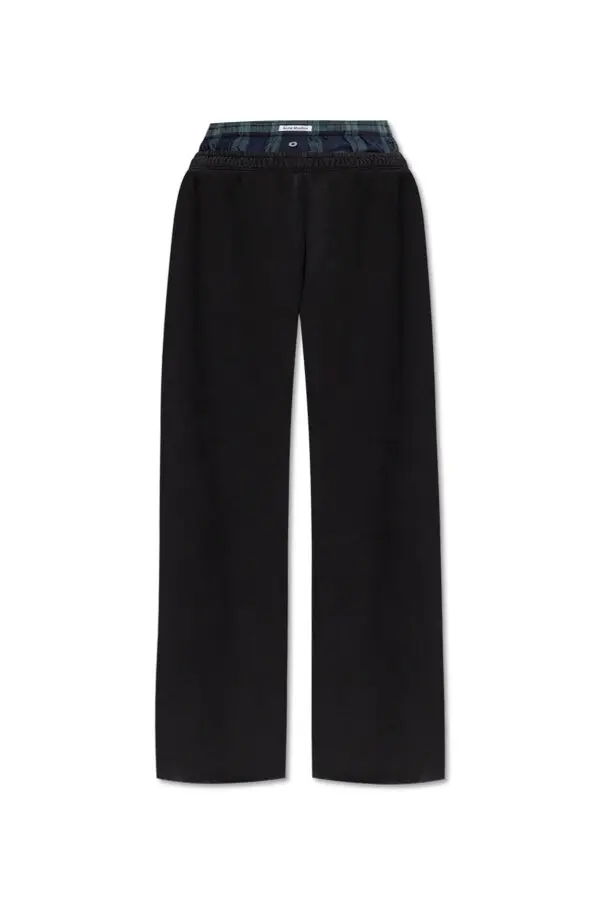 Acne Studios Wide Leg Trousers