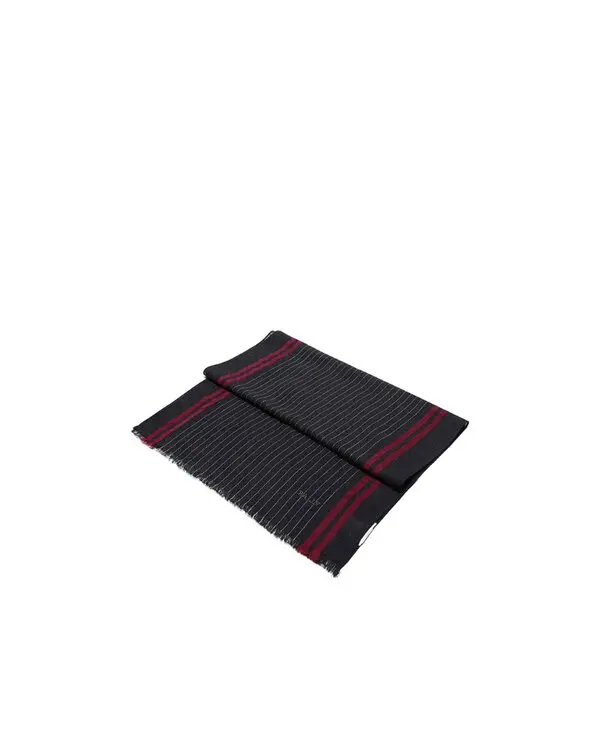 Bally Logo Wool Scarf