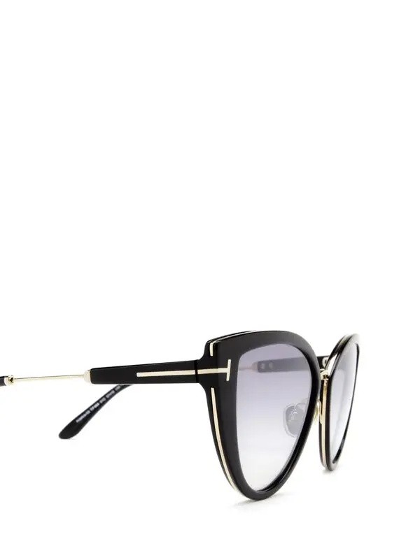 TOM FORD Cat Eye Sunglasses - Black