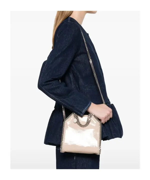 Stella McCartney Tiny Chained Tote Bag - Blush