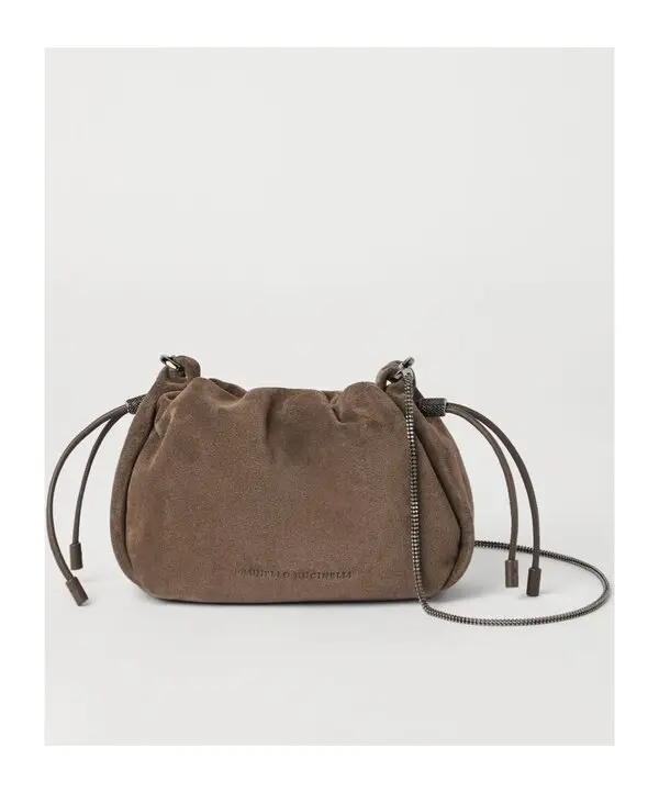Brunello Cucinelli Drawstring Shoulder Bag