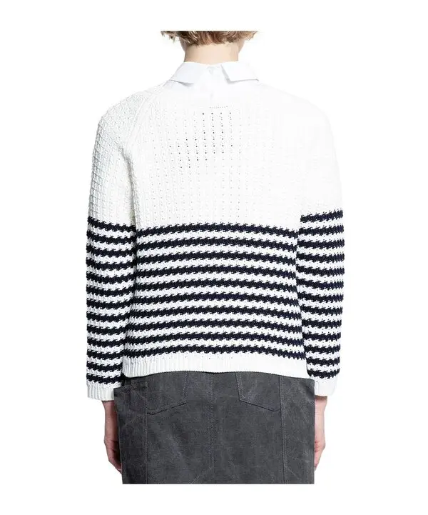 Gucci Striped Boxy Fit Jumper