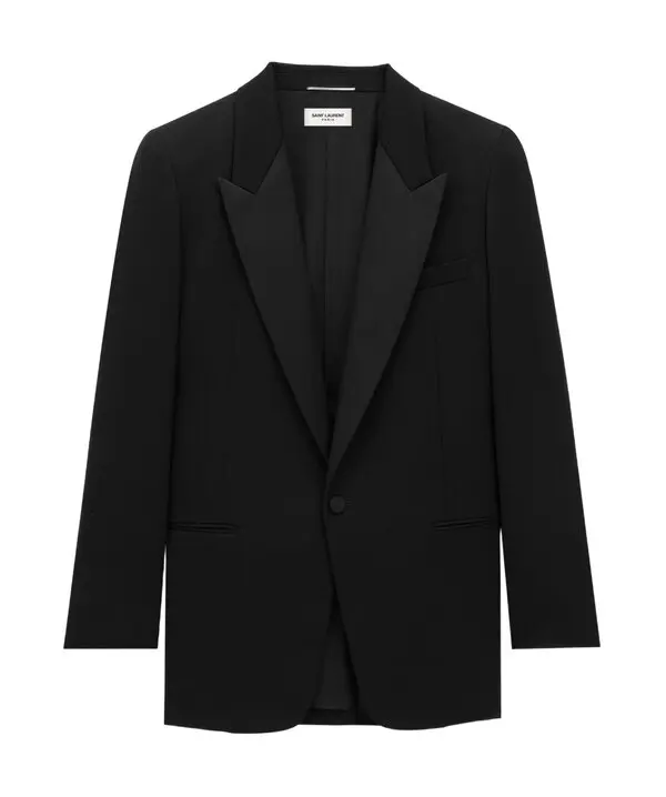 Saint Laurent Single-breasted Tuxedo Blazer