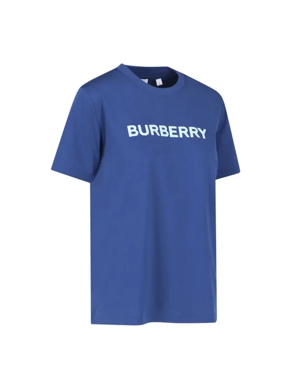 Burberry Logo Print Crewneck T-shirt