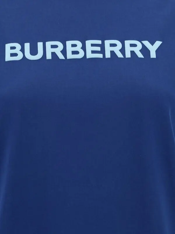 Burberry Logo Print Crewneck T-shirt